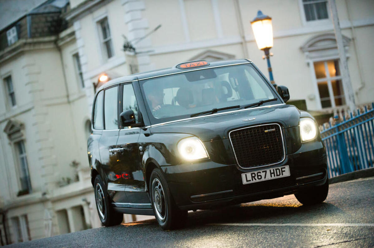 Electric LEVC TX taxi launched in Germany as company plans global ...