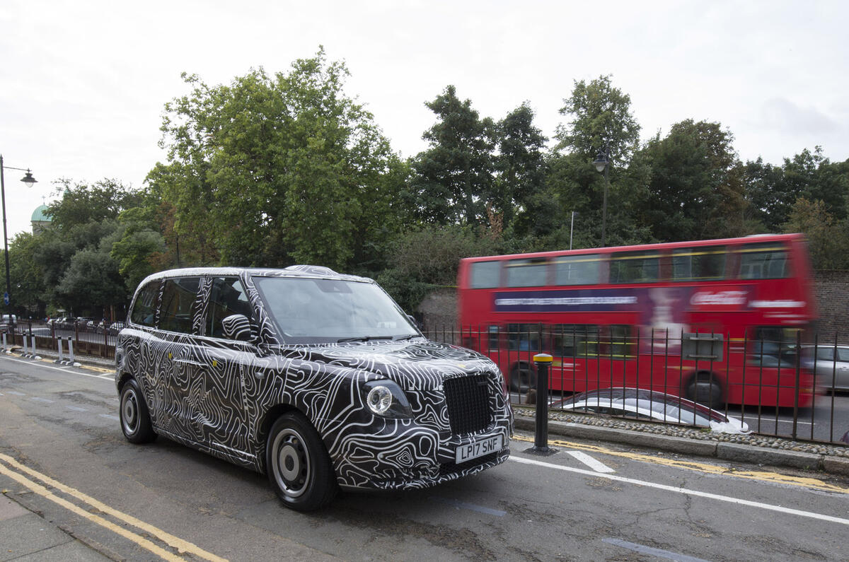 First ride: LEVC TX taxi prototype on the streets of London | Autocar