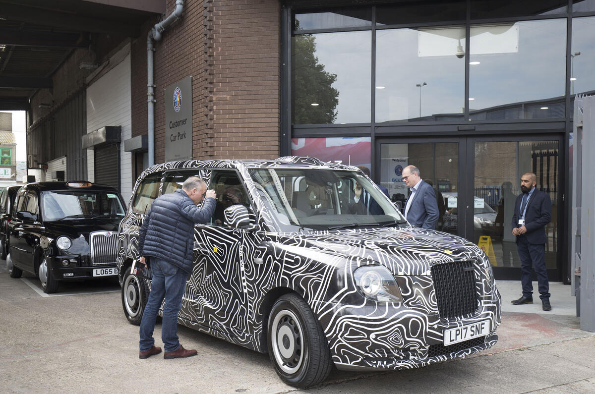 First ride: LEVC TX taxi prototype on the streets of London | Autocar