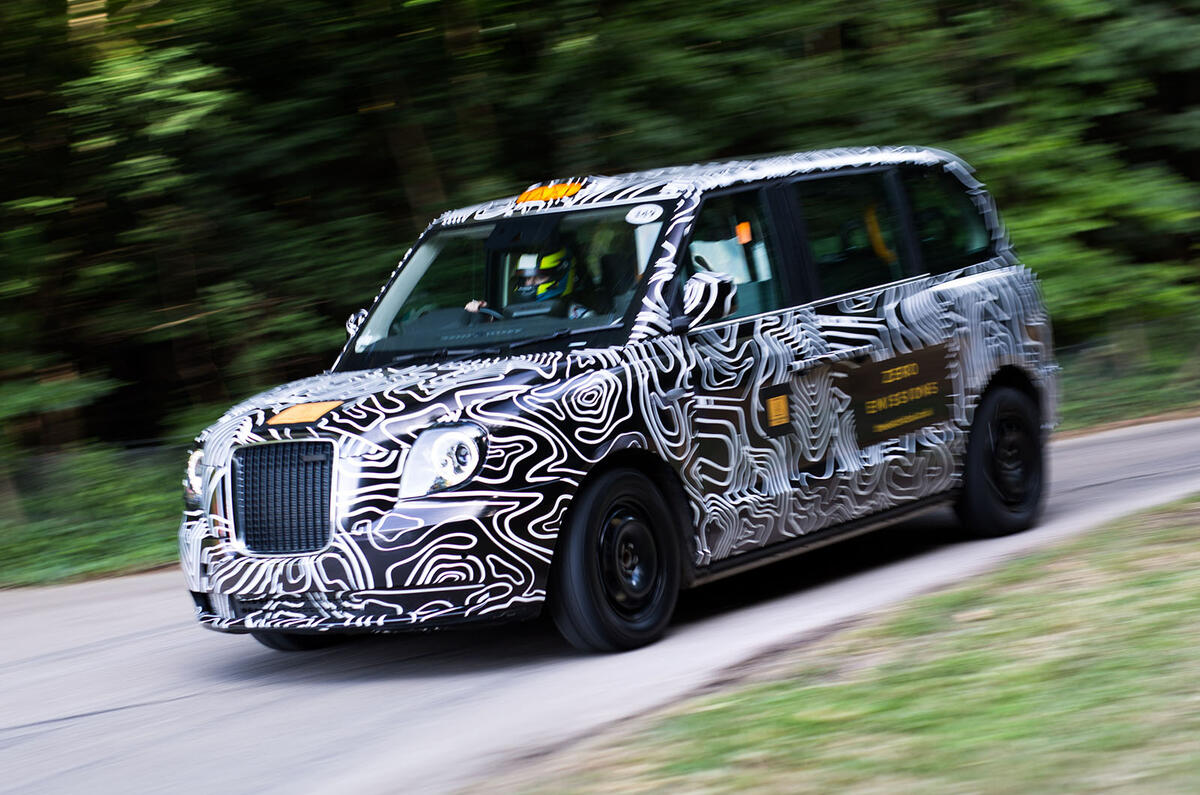 Exclusive: first ride in new LEVC TX Black Cab taxi | Autocar