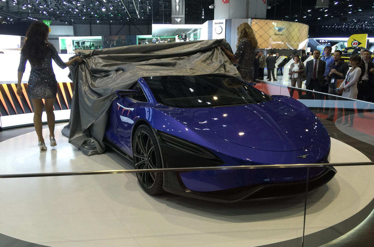 Techrules turbine-recharging supercar pics released ahead of Geneva ...