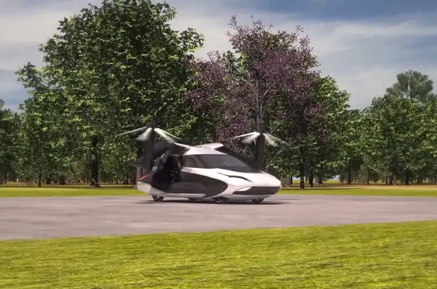 New Terrafugia Tf X Flying Car Revealed Autocar