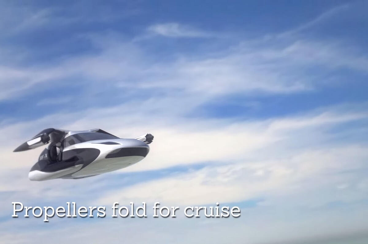 New Terrafugia TF-X flying car revealed | Autocar