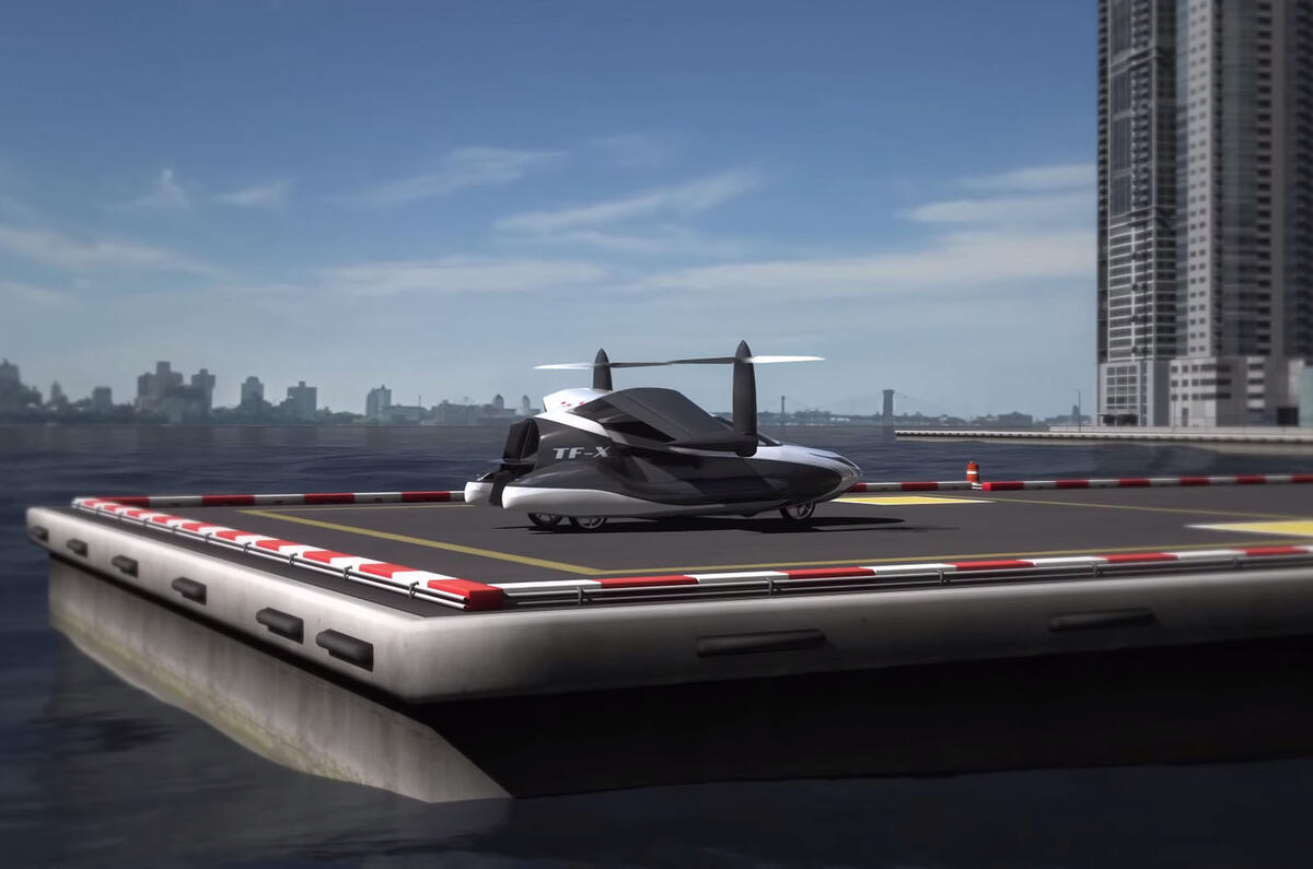 New Terrafugia TF-X flying car revealed | Autocar