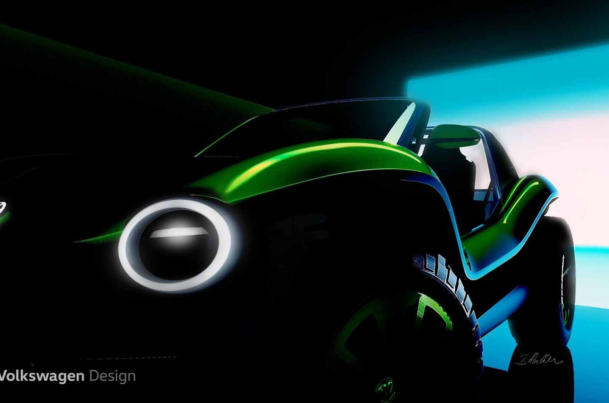 Volkswagen electric dune buggy revealed in new images | Autocar
