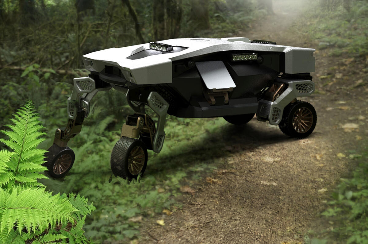 Hyundai Tiger concept is four-legged autonomous off-roader | Autocar