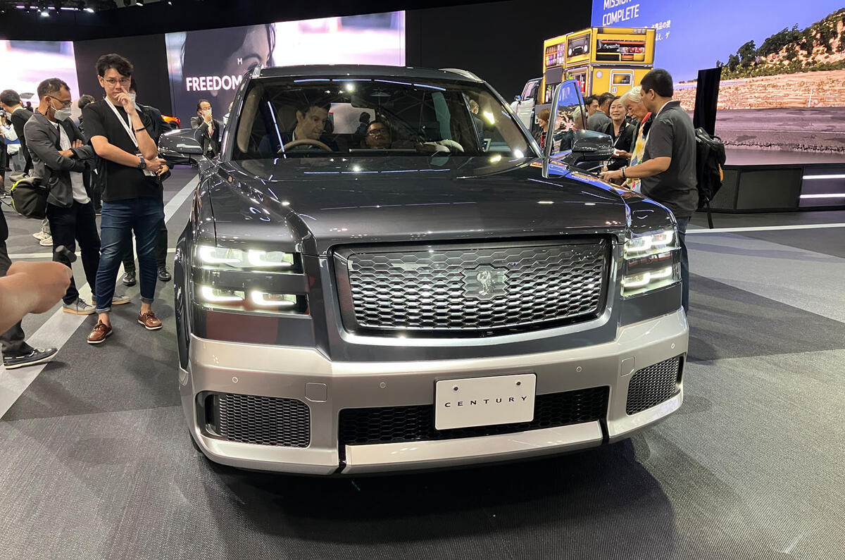 £135k Toyota Century SUV makes public debut at Tokyo motor show | Autocar