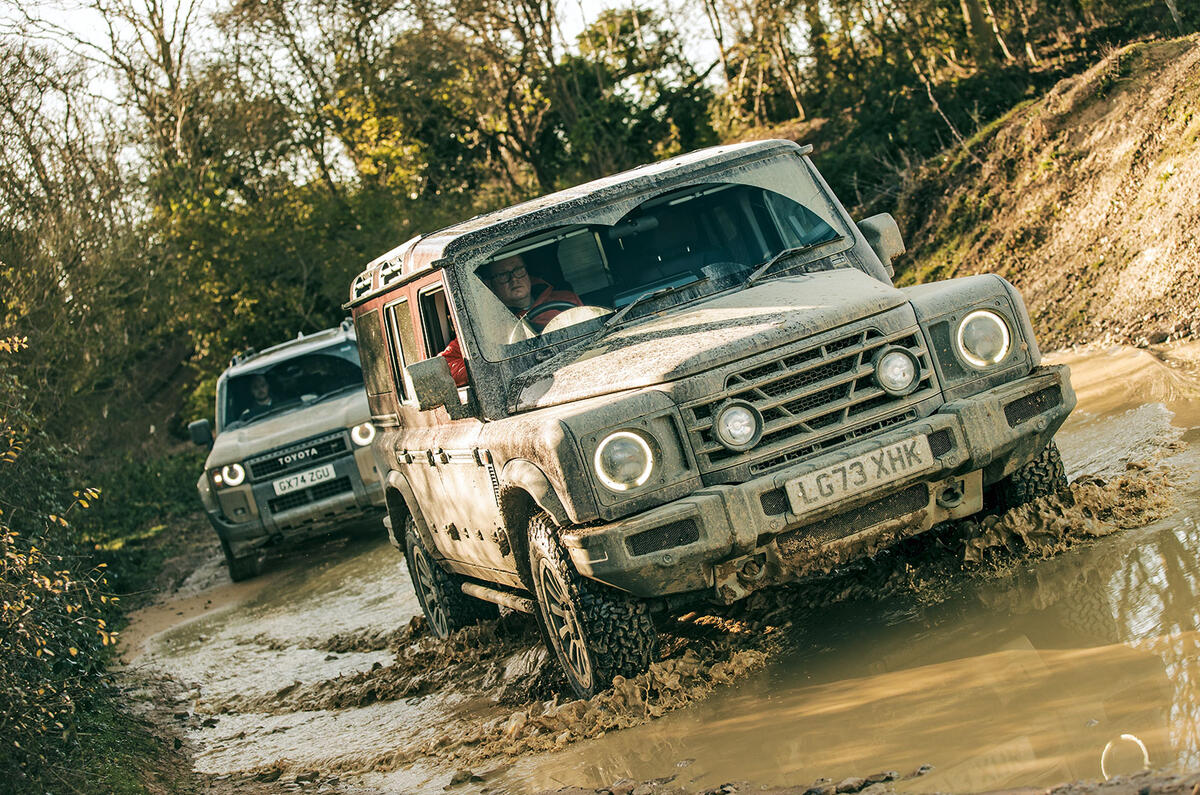 Defender vs Land Cruiser vs Grenadier in ultimate 4x4 showdown | Autocar