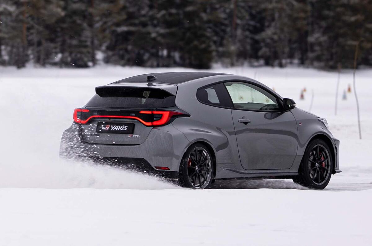 Crossing the Finnish line: New Toyota GR Yaris driven on ice | Autocar