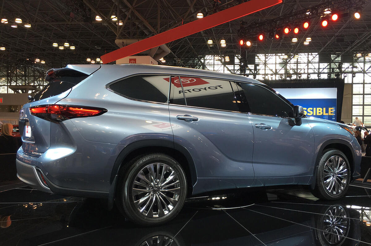 2019 Toyota Highlander gains new tech | Autocar