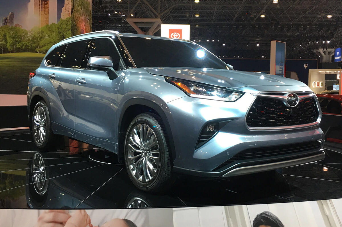 2019 Toyota Highlander gains new tech | Autocar