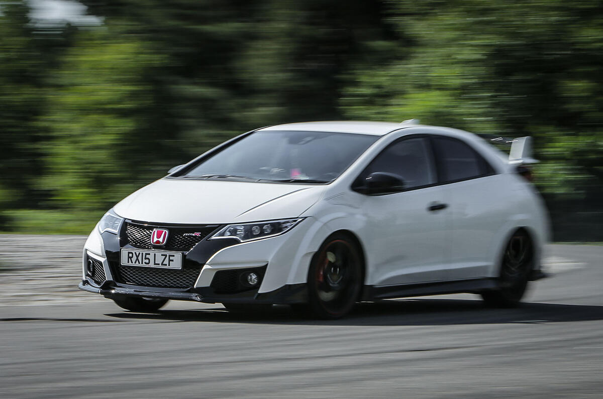 Honda Civic Type R vs Renault Megane RS 275 Trophy and VW Golf R | Autocar