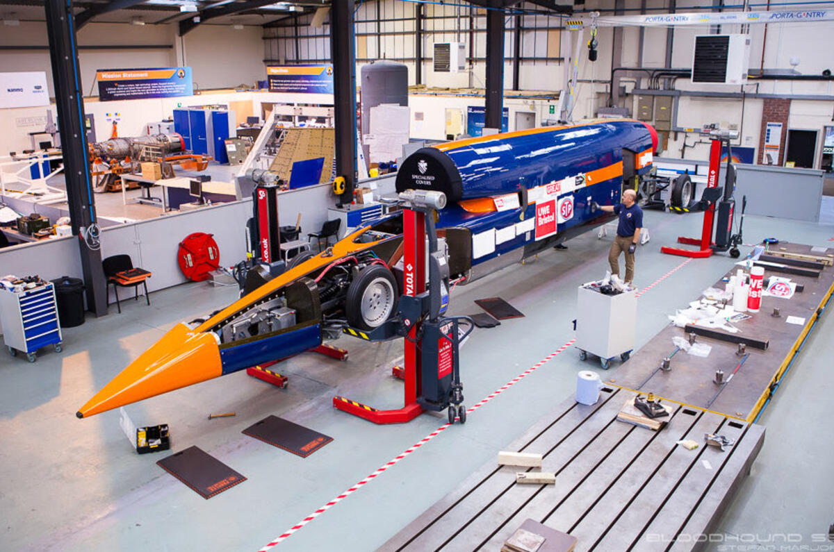 First Bloodhound SSC speed record attempt confirmed for 2019 | Autocar