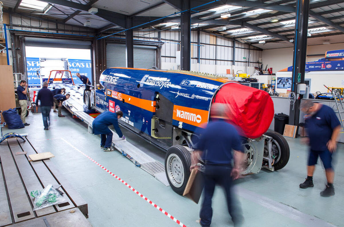 First Bloodhound SSC speed record attempt confirmed for 2019 | Autocar