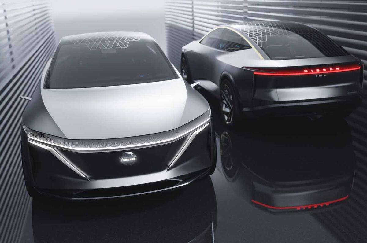Nissan IMs concept previews electric "elevated sports saloon" | Autocar