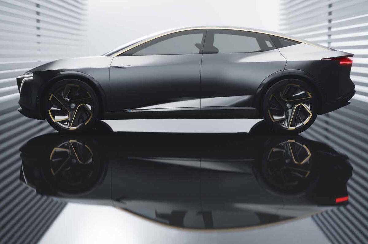 Nissan IMs concept previews electric "elevated sports saloon" | Autocar