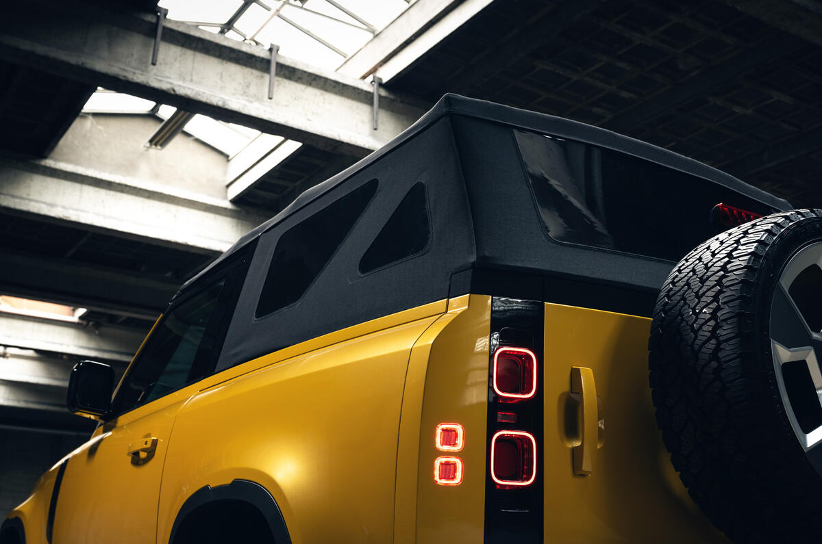 Land Rover Defender convertible enters production | Autocar