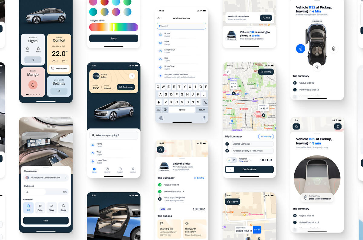 Rimac launches Verne as radical UK-bound self-driving two-seater | Autocar