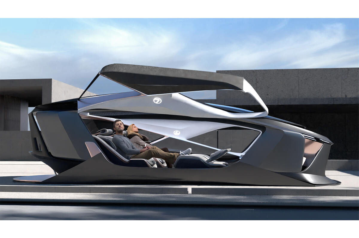 Lexus and RCA reveal design concepts for ‘future of luxury mobility ...
