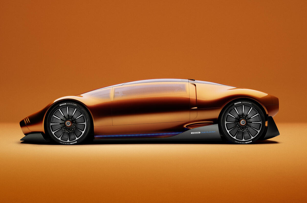 Mercedes-Benz C111 returns as vision of electric supercars | Autocar