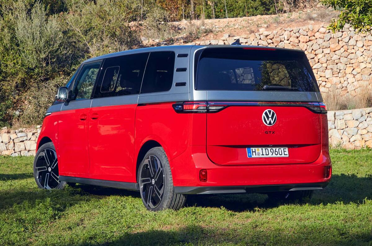 Volkswagen ID Buzz GTX is 335bhp electric MPV for £67,435 | Autocar