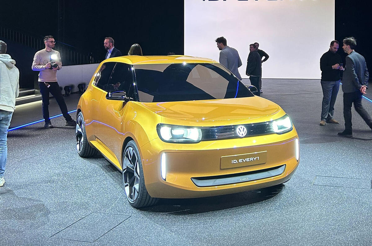Volkswagen ID Every1 previews £17k city car for 2027 | Autocar