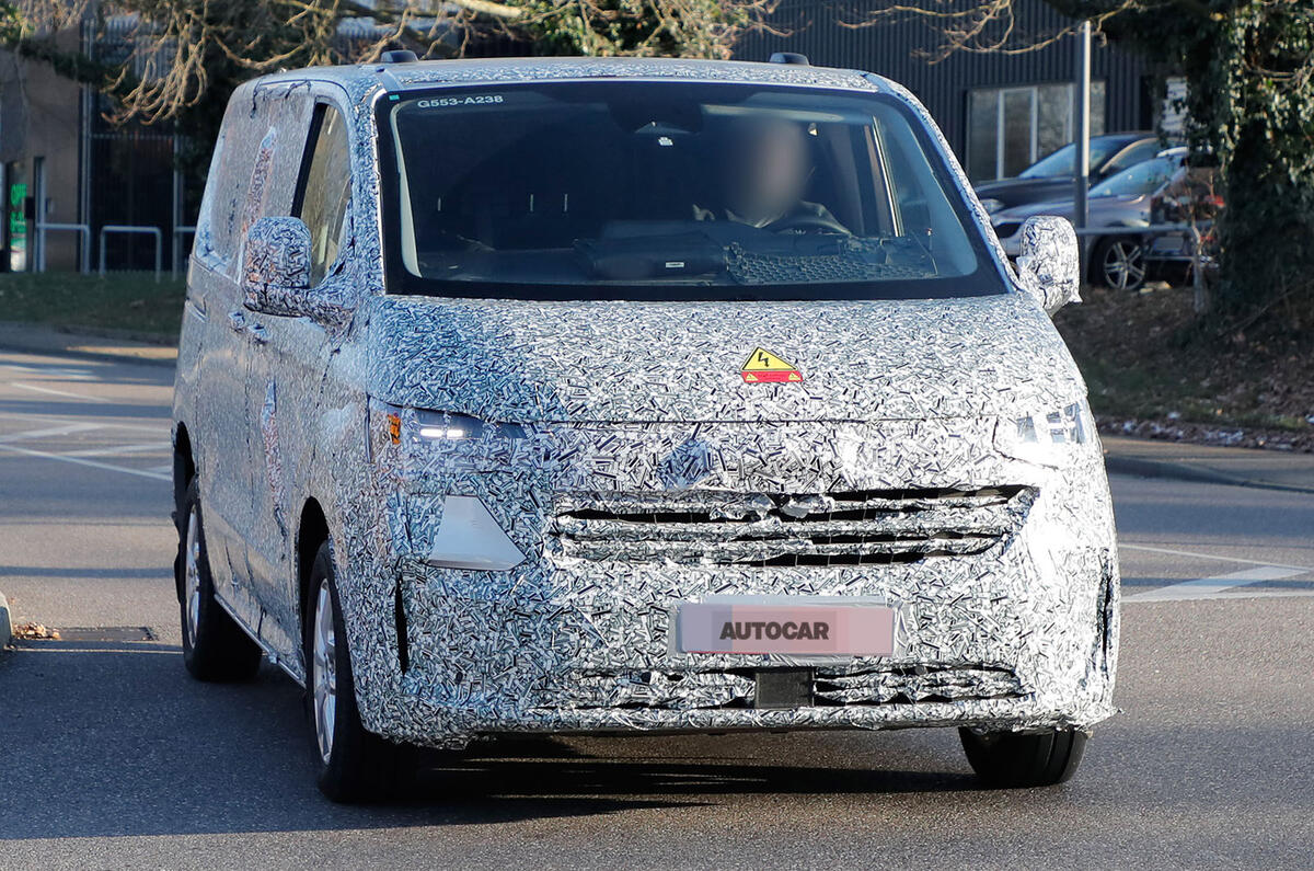 First images of new VW Transporter ahead of September launch | Autocar