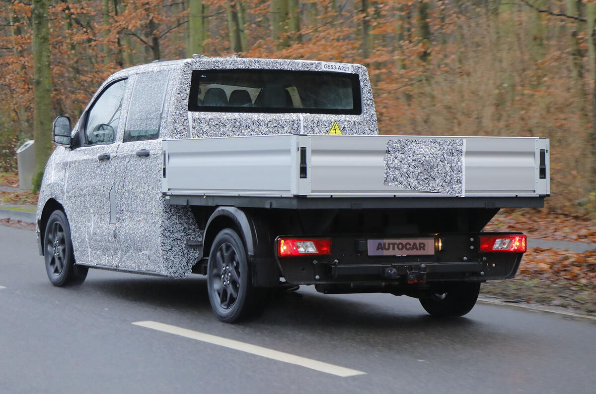 First images of new VW Transporter ahead of September launch | Autocar