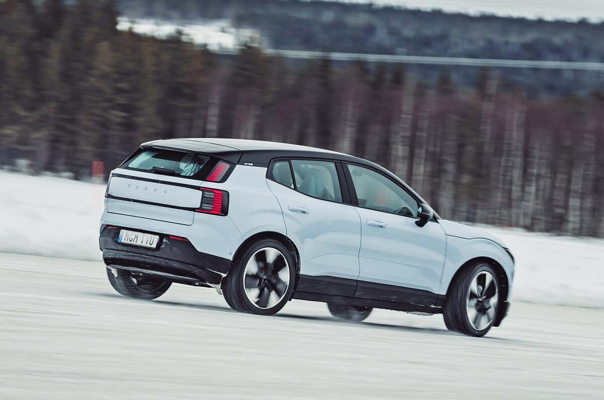 Winter testing: Pushing a Volvo EX30 to the limit in Swedish Lapland ...