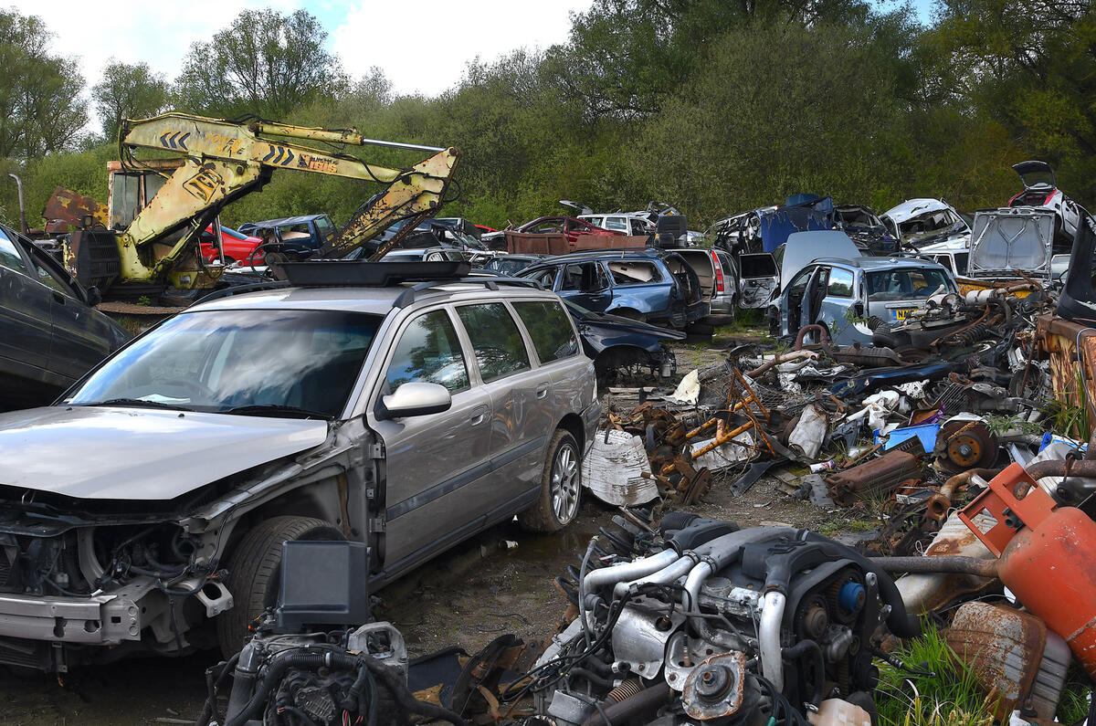 The scrap man keeping ageing Volvos alive | Autocar