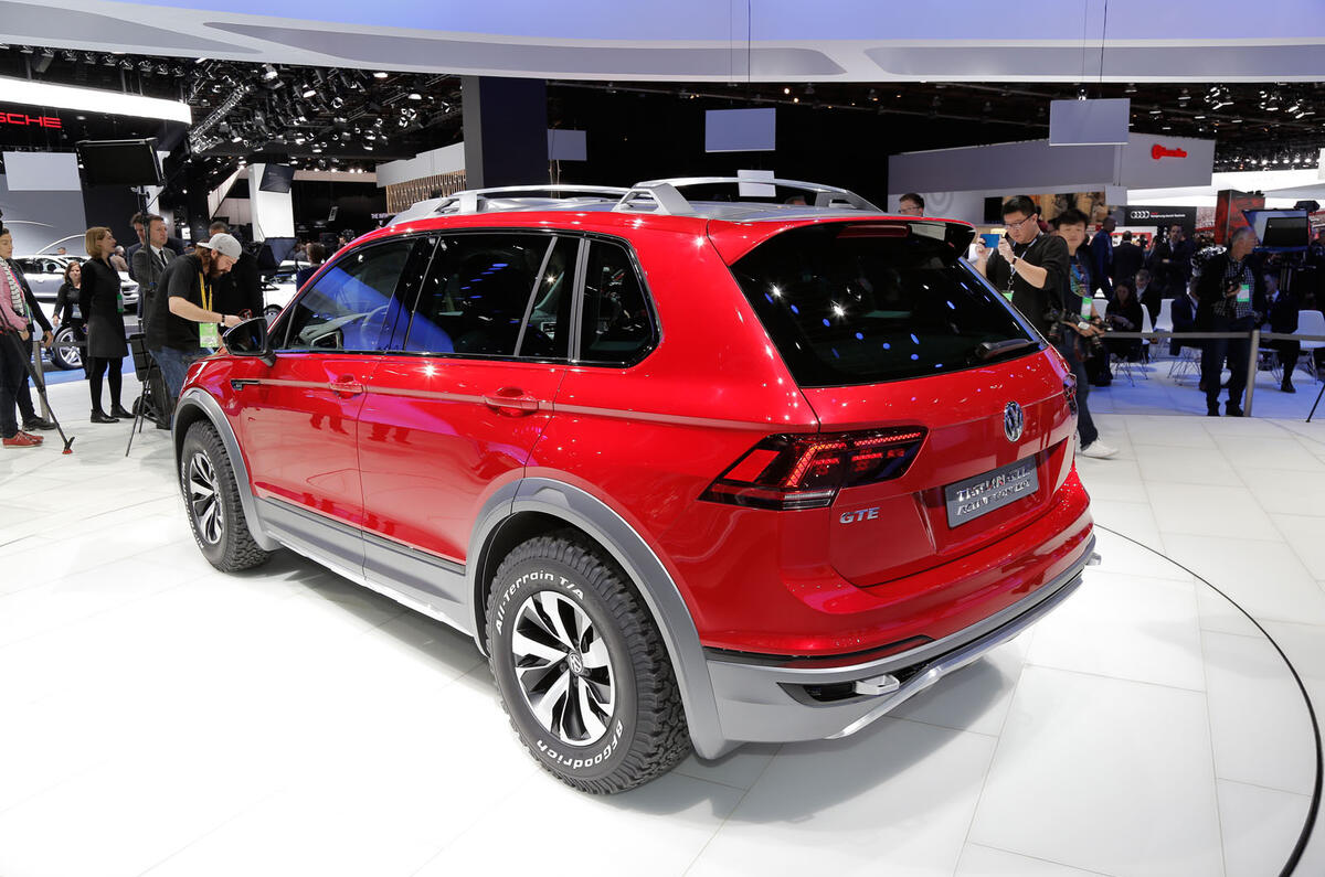 VW Tiguan GTE Active concept revealed in Detroit | Autocar