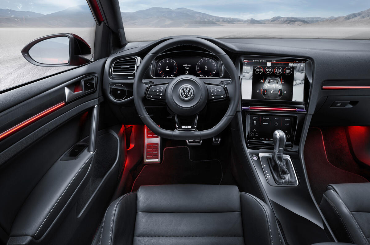 New Volkswagen Golf R Touch revealed at CES | Autocar