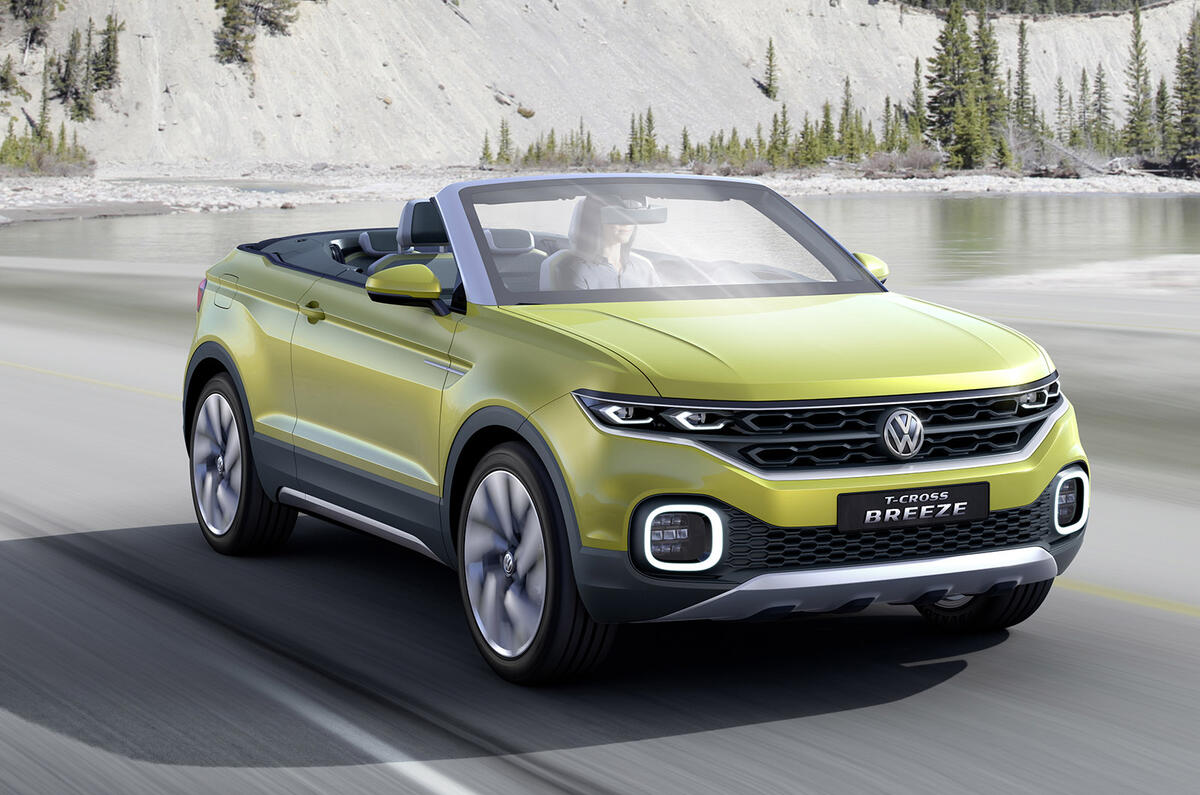 Volkswagen T-Cross Breeze unveiled at Geneva motor show | Autocar