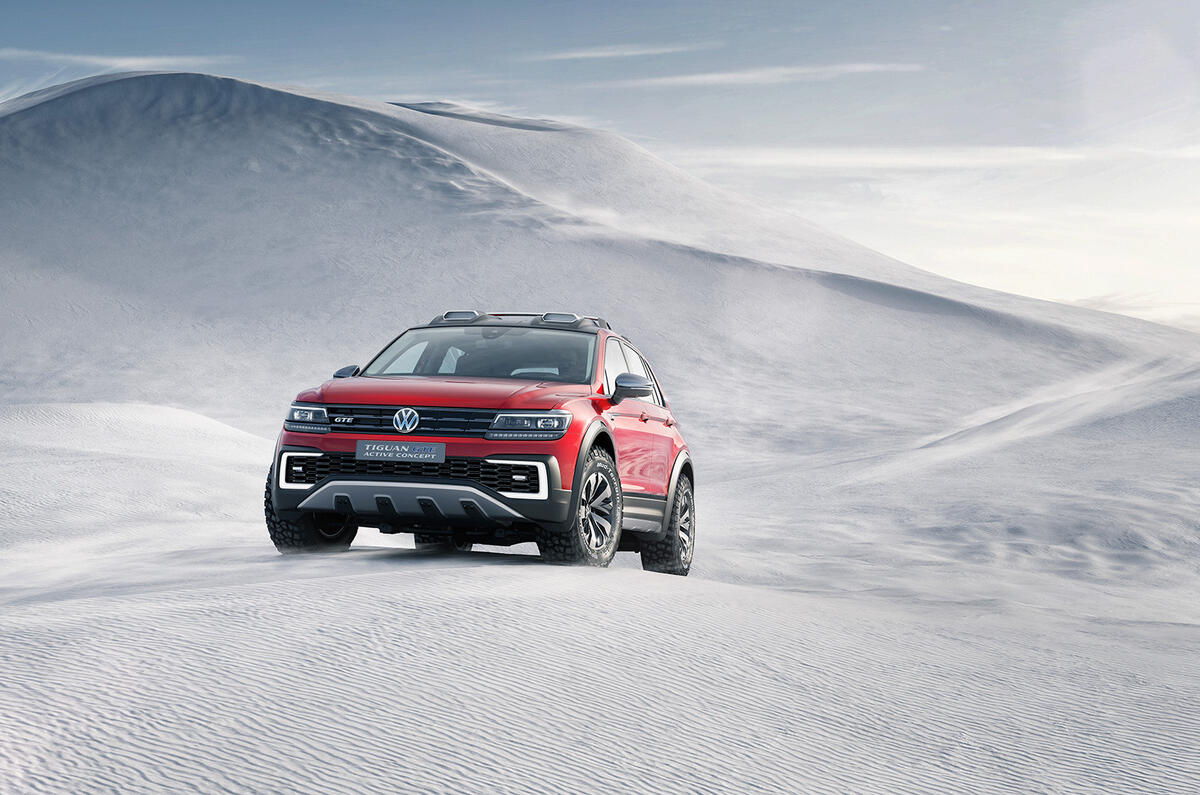 VW Tiguan GTE Active concept revealed in Detroit | Autocar