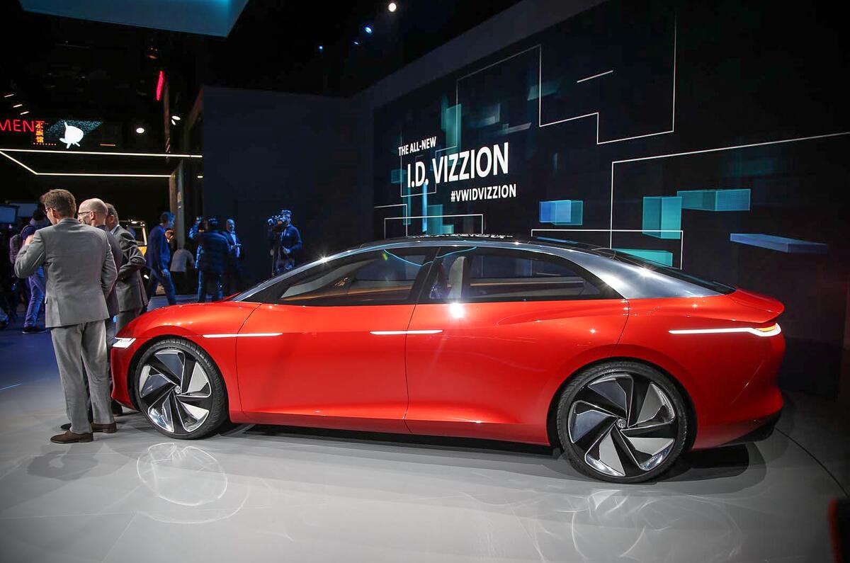 Volkswagen ID Vizzion concept previews future Phaeton replacement | Autocar
