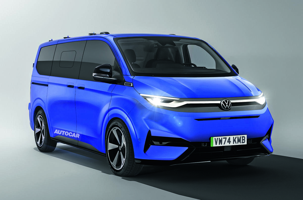 First images of new VW Transporter ahead of September launch | Autocar