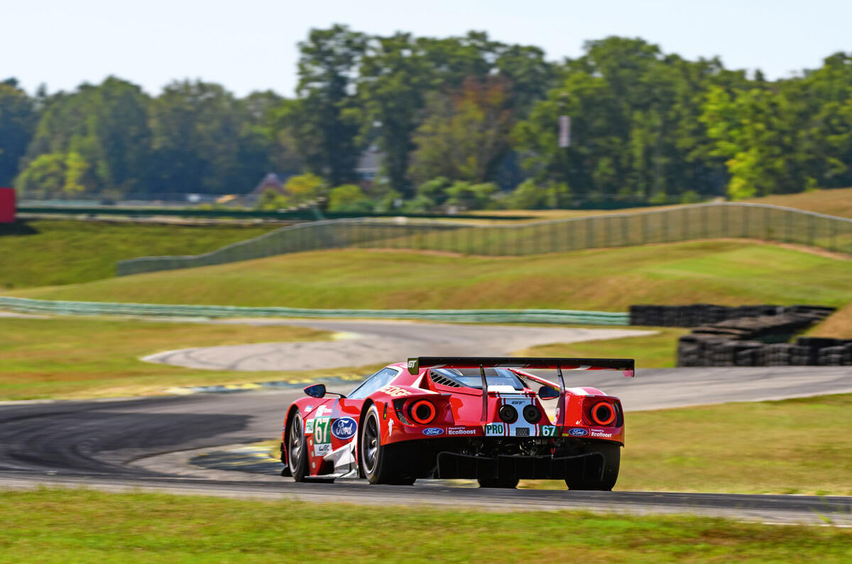 Bred for endurance: Ford GT race car driven on track | Autocar