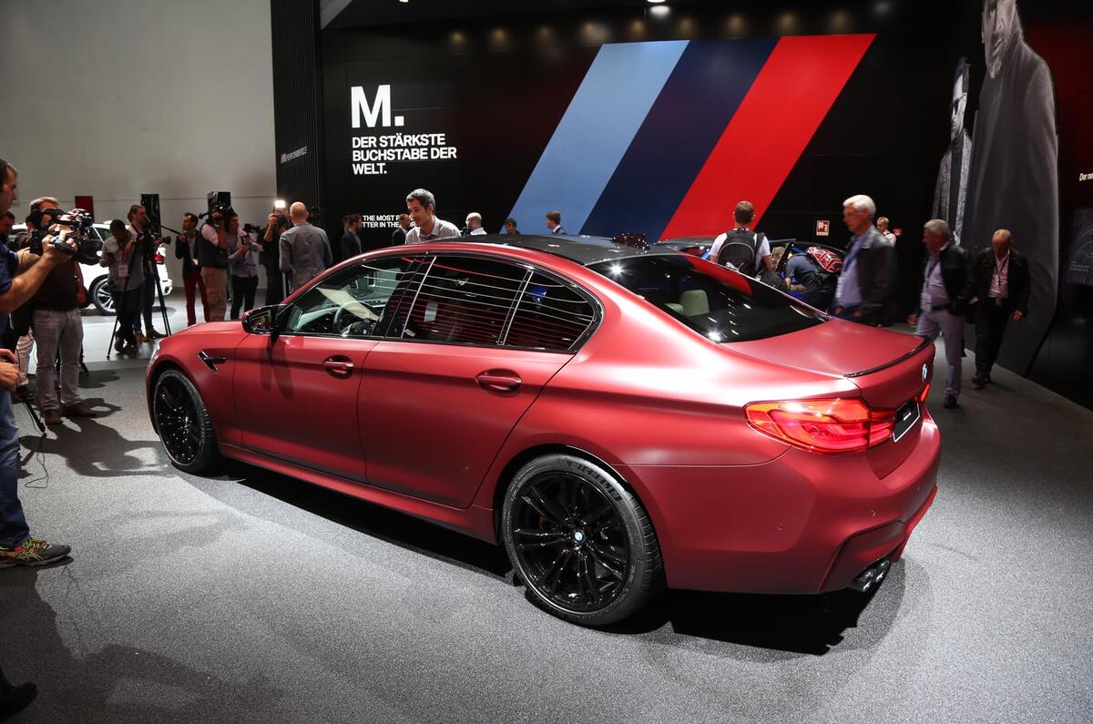 New BMW M5 revealed with 592bhp and four-wheel drive | Autocar