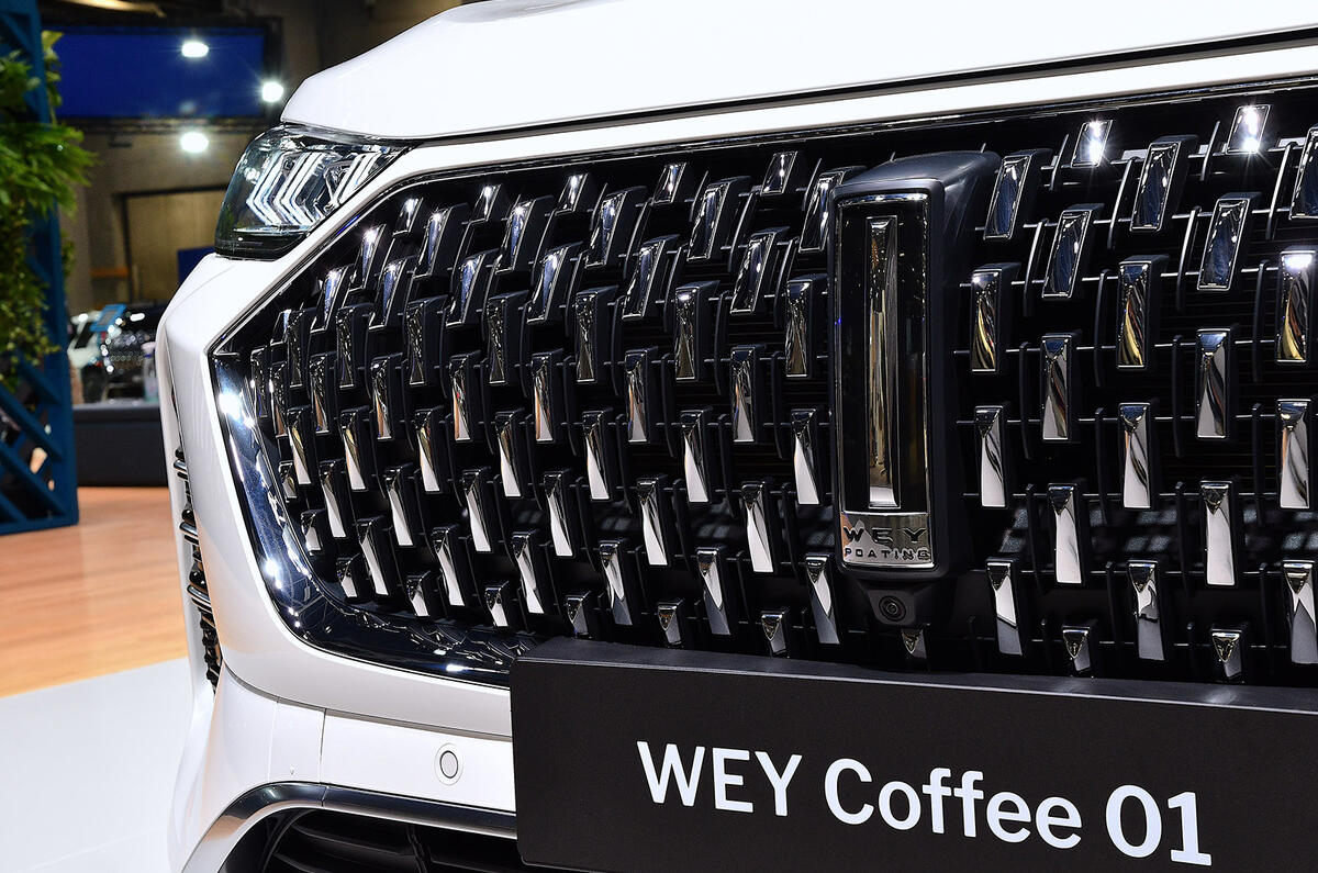 Wey Coffee 01 spearheads Chinese brand's UK launch | Autocar