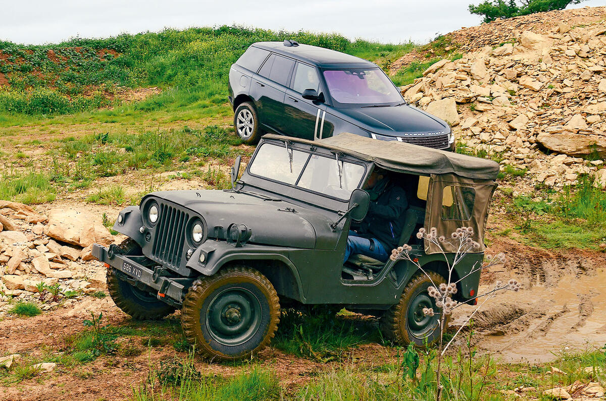 Willys Jeep vs Range Rover: how has off-road capability changed? | Autocar