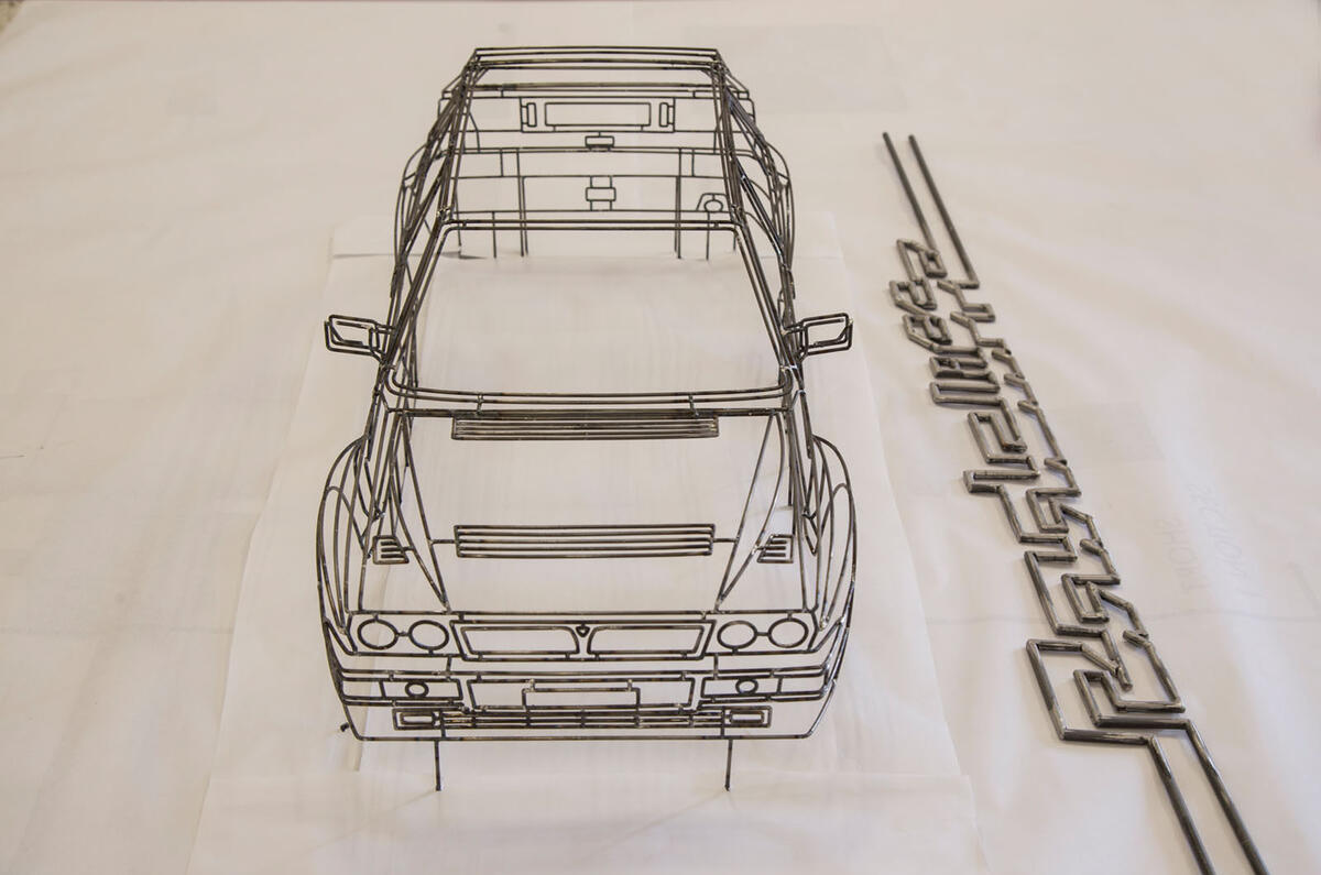 Benedict Radcliffe's wireframe sculptures - how they're made | Autocar