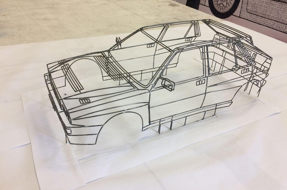 Benedict Radcliffe's wireframe sculptures - how they're made | Autocar