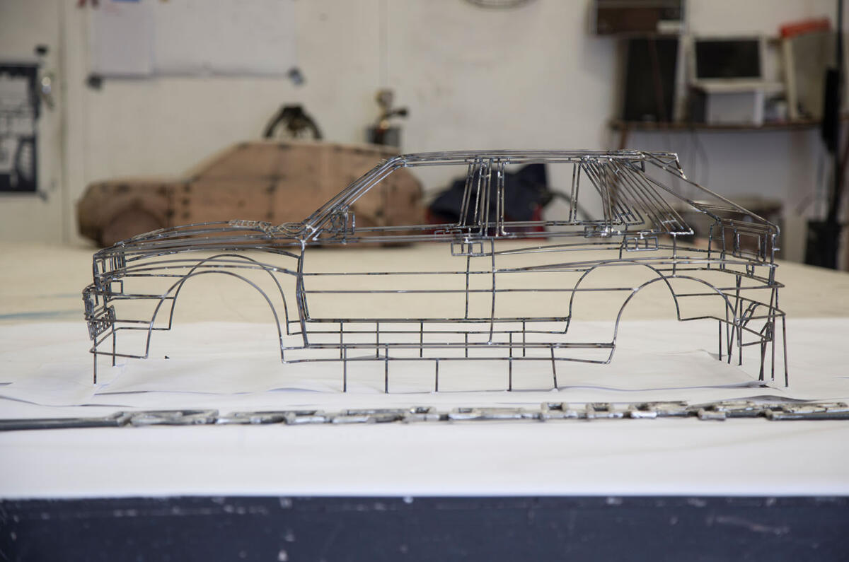 Benedict Radcliffe's wireframe sculptures - how they're made | Autocar