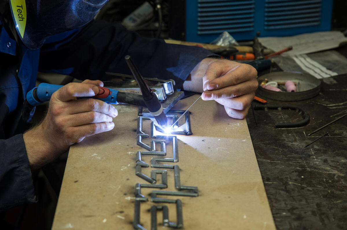 Benedict Radcliffe's wireframe sculptures - how they're made | Autocar