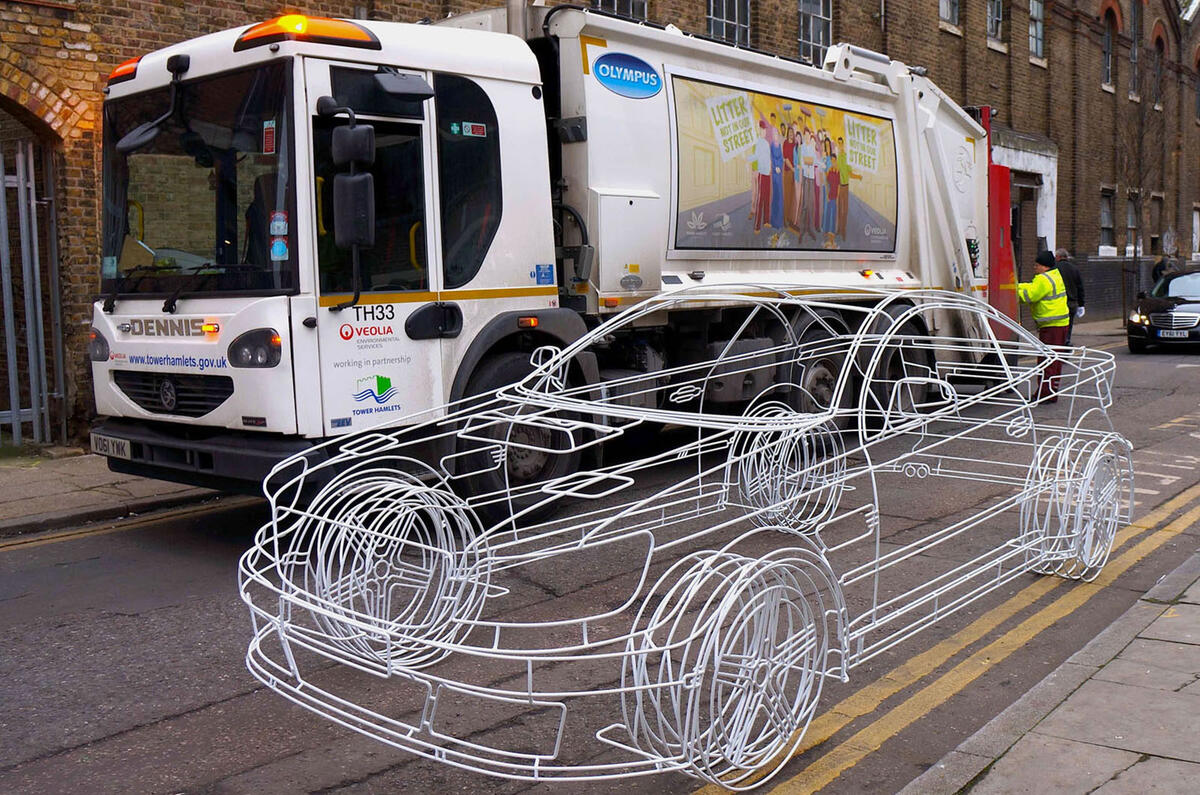 Benedict Radcliffe's wireframe sculptures - how they're made | Autocar