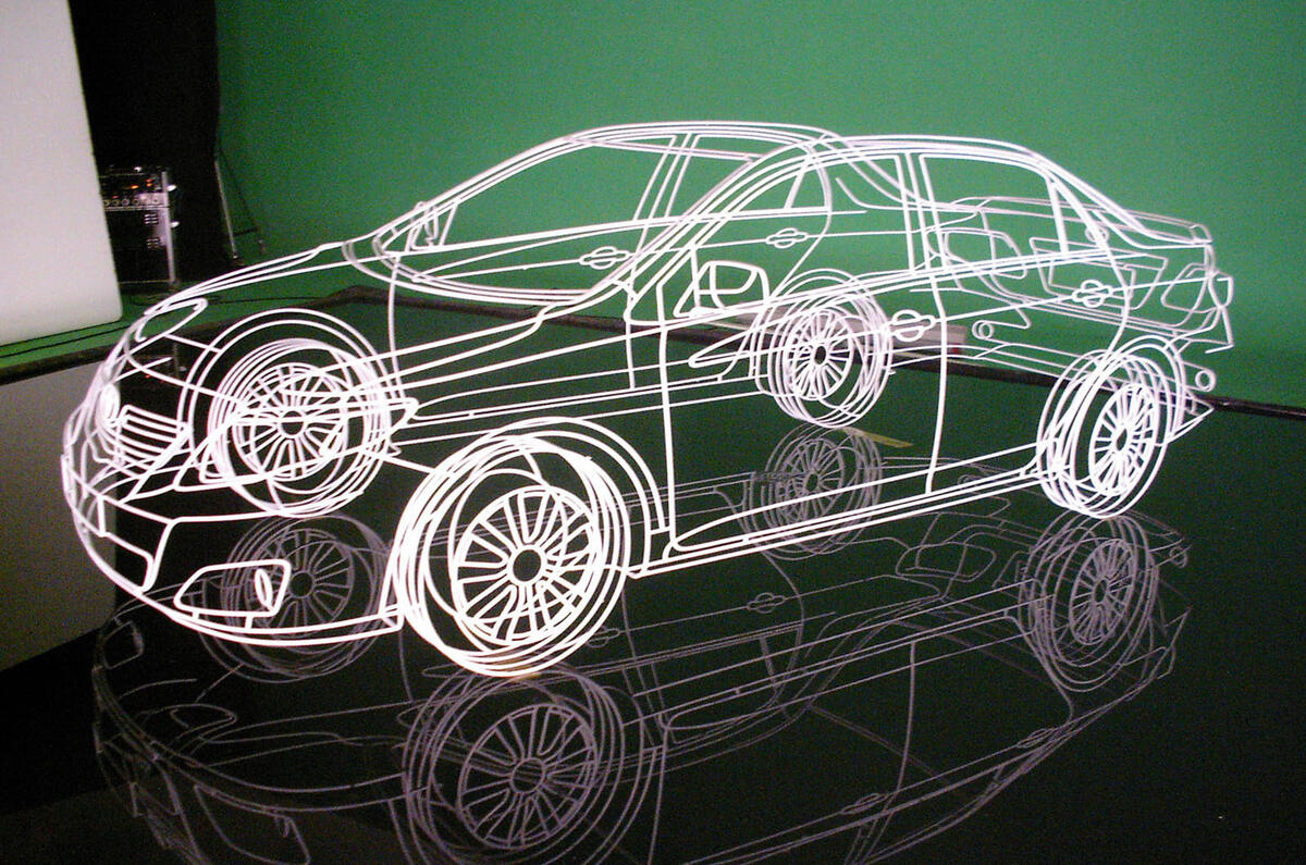 Benedict Radcliffe's wireframe sculptures - how they're made | Autocar