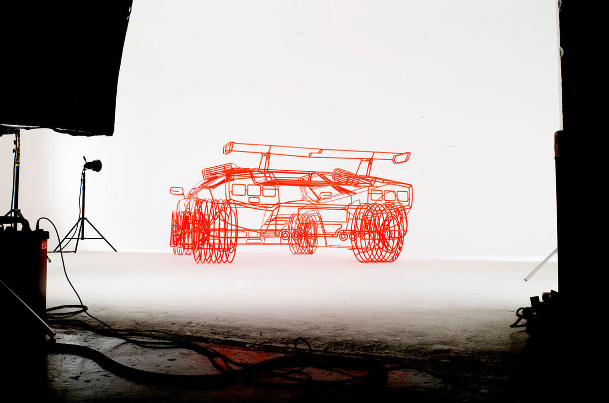 Benedict Radcliffe's wireframe sculptures - how they're made | Autocar