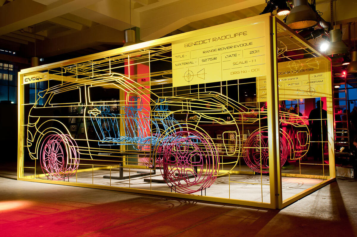 Benedict Radcliffe's wireframe sculptures - how they're made | Autocar