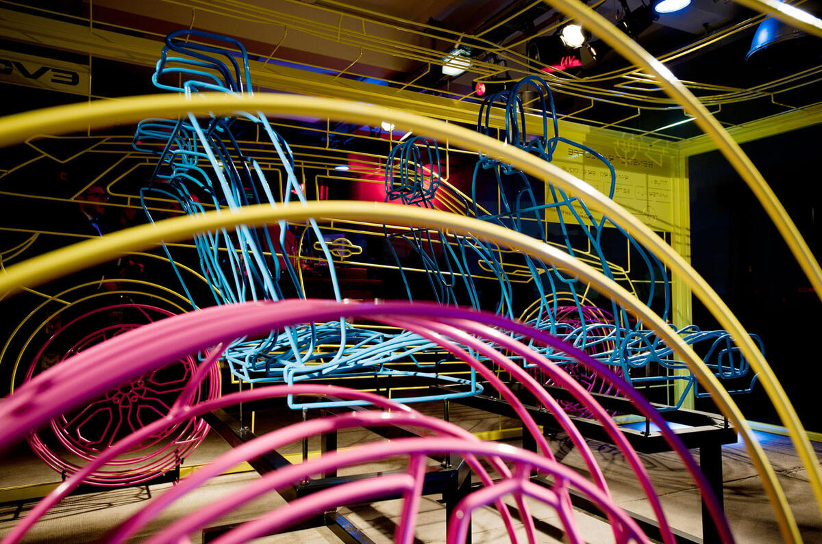 Benedict Radcliffe's wireframe sculptures - how they're made | Autocar