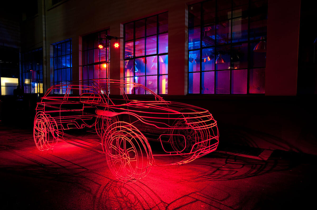 Benedict Radcliffe's wireframe sculptures - how they're made | Autocar